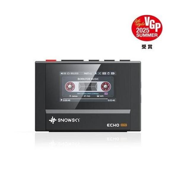 【発売日：2025年08月08日】■カセットテープの懐かしい記憶が蘇る超小型ハイレゾプレーヤー「ECHO MINI」■レトロなデザインに最新技術を融合させ、「あの頃」を思い出させる、時を超えた音楽体験を提供します■わずか55gの軽量ボディに...
