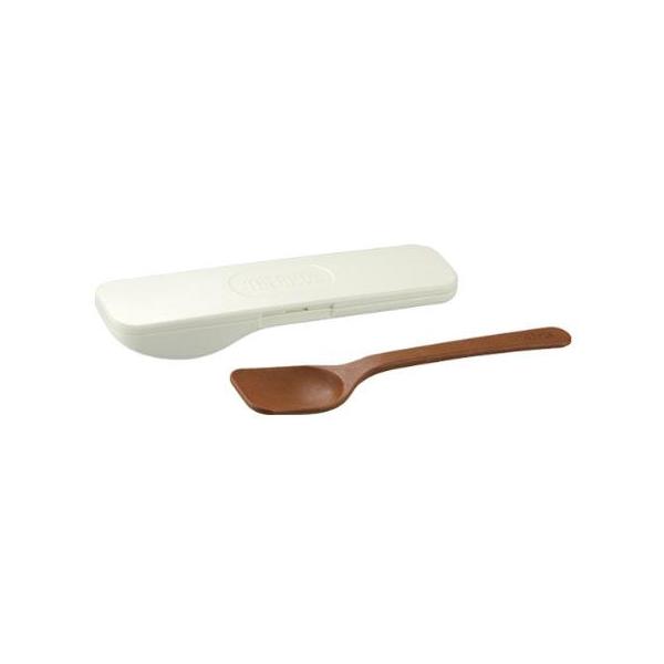 ■フードコンテナーの中身がすくいやすい！■口当たりの良い、木のような素材感＆デザイン■フードコンテナーポーチの背面ポケットにすっきり収納できる■食洗機OK！