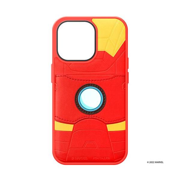 【発売日：2022年09月15日】■「MARVEL」キャラクターモチーフのオシャレでユニークなデザインのiPhone 14 Pro用タフポケットケースです■耐衝撃＆耐振動設計■背面には便利なカードが1枚収納できるポケット付き■側面のボタンも...