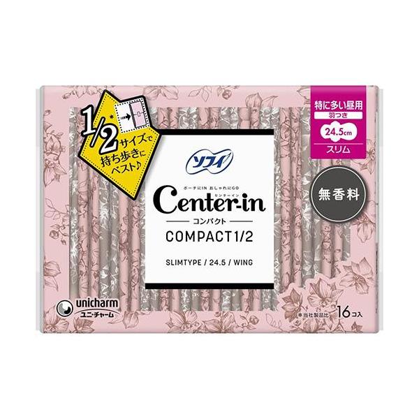 【発売日：2019年04月17日】■センターインが生まれ変わりました■Wフィット構造で身体にフィット■デザインもおしゃれな美的コンパクト