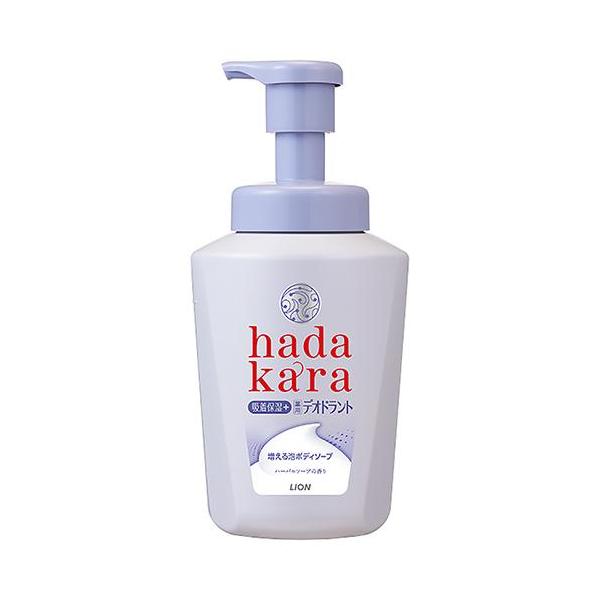 【発売日：2021年09月25日】予告なくパッケージ・仕様が変更になることがございます。予めご了承ください●1プッシュで特大もっちり泡が出てくる「ハダカラ泡ボディソープ」から薬用デオドラントタイプ誕生。●気になる3大ニオイ(汗臭、皮脂臭、加...