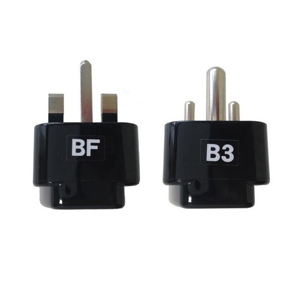 ■この変換プラグには以下の形状のプラグを接続可能 ■7種類のプラグ(A・B・C・B3・O・SE・O2)をBFタイプ・B3タイプに変換できる海外旅行用マルチ変換プラグ! ■海外家電製品等のプラグ形状をBFタイプ・B3タイプに変換可能 WP-1...