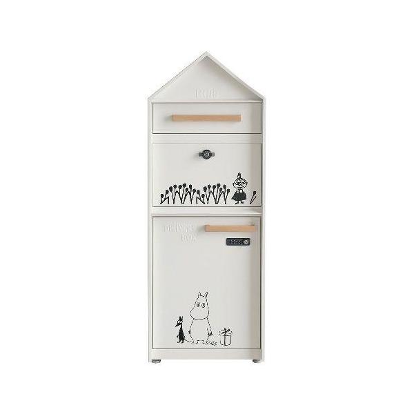 ■ムーミン、リトルミイ、スノークのお嬢さん、ニョロニョロなど人気のキャラクターたちが玄関先を彩ります■ムーミンデザインの宅配ボックス付ポストが登場!ダイヤルロックを搭載し、大切なお荷物をしっかり守ります。愛らしいムーミンのキャラクターがお迎...