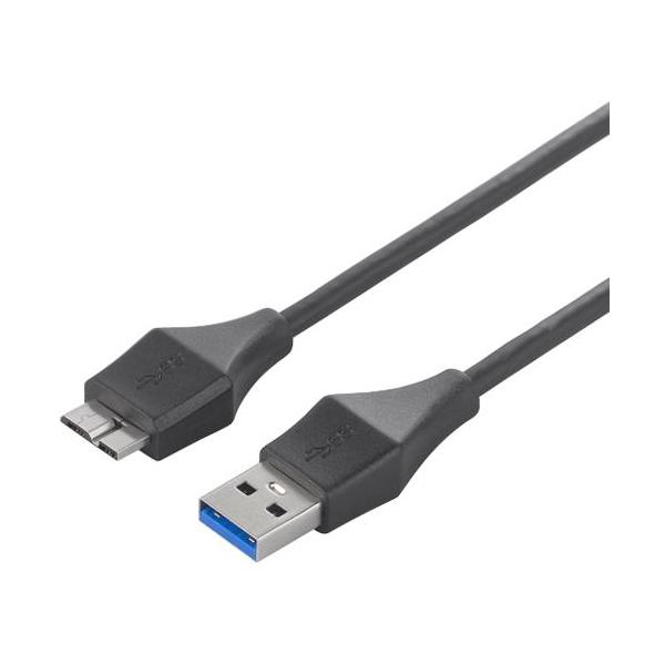 【発売日：2012年10月16日】■USB3.0対応のUSBケーブル(A to microBタイプ)■挿す方向がすぐわかるコネクターデザインを採用■RoHS基準値準拠