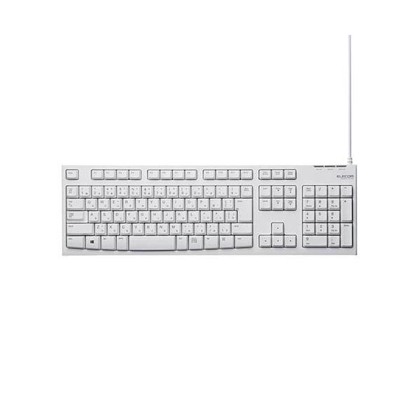 【発売日：2013年10月11日】■入力しやすい、深めのしっかりしたキータッチを持つUSB接続タイプのスタンダードキーボードです。 ■最大1000万回のキーストロークに耐える丈夫なキーを採用しています。 ■誤って水などの液体をキーボード上に...