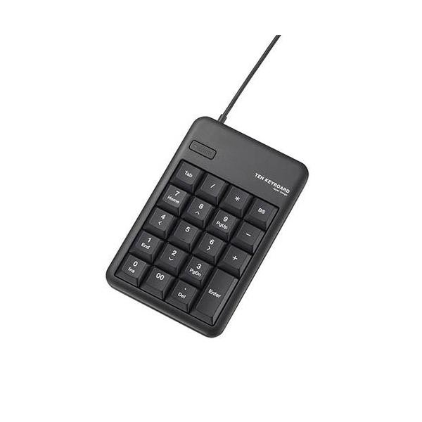 【発売日：2014年01月10日】■ノートパソコンでの使用に最適な、スタンダードなUSBテンキーボードです。 ■Excelでの作業に便利な[Tab]キーと、数字の入力に便利な[00]キーを装備しています。 ■大きなキーで入力効率が向上します...