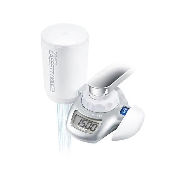 ■高級感のあるシルバーカラー■料理がはかどる 時短浄水モデル■簡単に外して洗えるのでいつも清潔