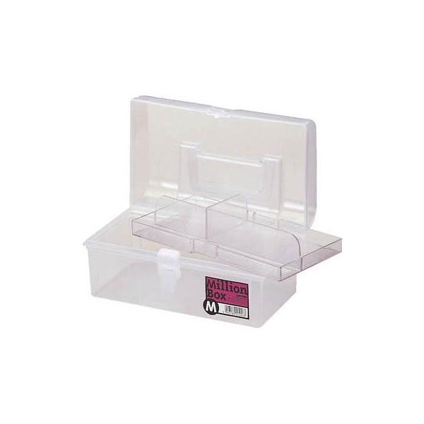 ■可変式仕切板1枚付です。■小型工具やホビー用工具の収納に最適です。■中身が見やすいクリア色です。