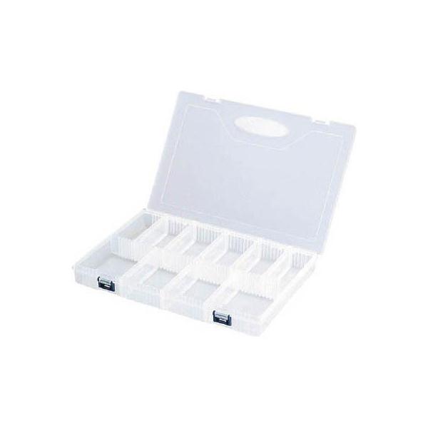 ■5.5mmピッチで思いどおりに仕切ることができます。■取り出しやすい4面アール加工しています■コンポーネントサイズで使いやすい大きさです。■プロ仕様小物収納ボックスです。