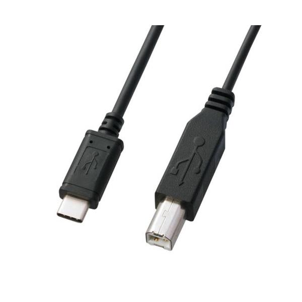 ■USB type-Cポートを持つパソコン、タブレット端末などと、USB機器(USB2.0 B端子を持つ機種)を接続を接続するためのケーブルです。■両面させるUSBType-C(タイプC)コネクタ採用コネクタの表・裏を気にせず使える USB...
