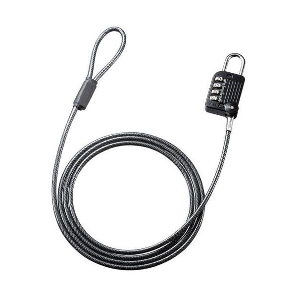 ■ワイヤーとダイヤル錠が一体になったセキュリティーワイヤーです■外出時や新幹線などでの移動時に、バッグの盗難を防ぐことが出来ます■ワイヤーとダイヤル錠が一体なので、ワイヤーと鍵を別々に持つ必要がありません■ワイヤーは錆びにくく設置物を傷つけ...