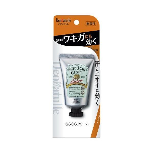 ■新処方防臭効果とさらさら感アップ。ワキガも防ぐ。汗、ニオイに深く悩む方におすすめ。■直(ジカ)ヌリ制汗デオドラントクリーム。無香料、無着色。■気になる部分にしっかりぬり込める、広範囲にもぬりやすい。■クリームなのに、肌にしっかり伸ばすと、...