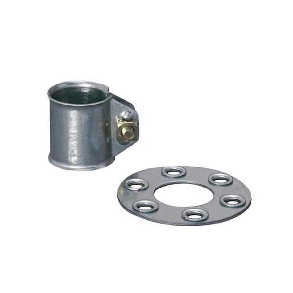 【発売日：1996年01月13日】■直径25.4mmマストに対応したステー金具です。■マストとステーワイヤを固定するパーツです。■電気亜鉛メッキ鋼塗装処理で錆にも強い塗装です。■屋外用金具です。