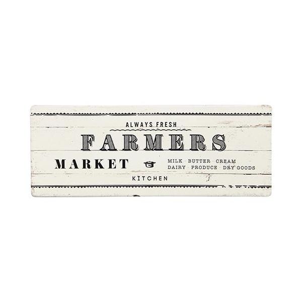 ■お手入れ簡単で、踏み心地のよいデザイン性の高いキッチンマット。■キッチンと関連性を持たせやすい「ファーマーズマーケット」の看板をモチーフにしたデザイン。雑貨でも人気の柄を採用。■表面は水や油汚れもサッと拭き取れますので、お手入れが簡単で清...