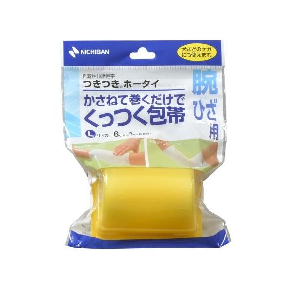予告なくパッケージ・仕様が変更になることがございます。予めご了承ください■重ねて巻いて押えるだけでくっつく便利な包帯です■しっかり止まり関節部の動きにもゆるまず、手軽に巻けて止め具が不要です■通気性がありムレません■Lサイズ■*つきつきホー...