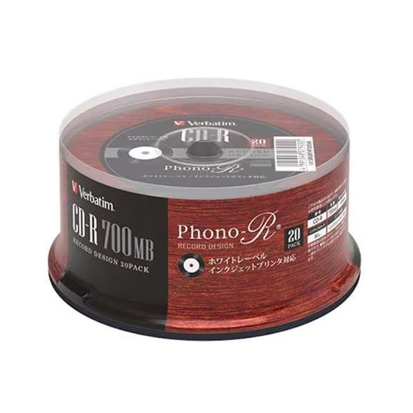 【発売日：2020年08月01日】■対応インクジェットプリンタでレーベル印刷可能ディスクの中心部分がインクジェットプリンタ対応なので、あなた好みのPhono-Rをお創りいただけます。■たくさん使う人に・・・多枚数のスピンドルパックを準備しました