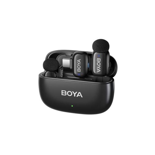【発売日：2025年01月31日】■BOYA史上最少サイズのワイヤレスマイク 妥協のない音質と軽さを両立■親指サイズの送信機の重量はわずか5gでも、最長6時間の電池寿命を実現■3段階のノイズキャンセリングと、3モードのボイスチェンジャー設定...