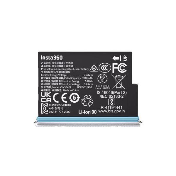 【発売日：2025年10月29日】■Insta360 X4に対応■2010mAhの大容量バッテリー■-20℃までの極寒環境にも対応■対象製品：X4 Air