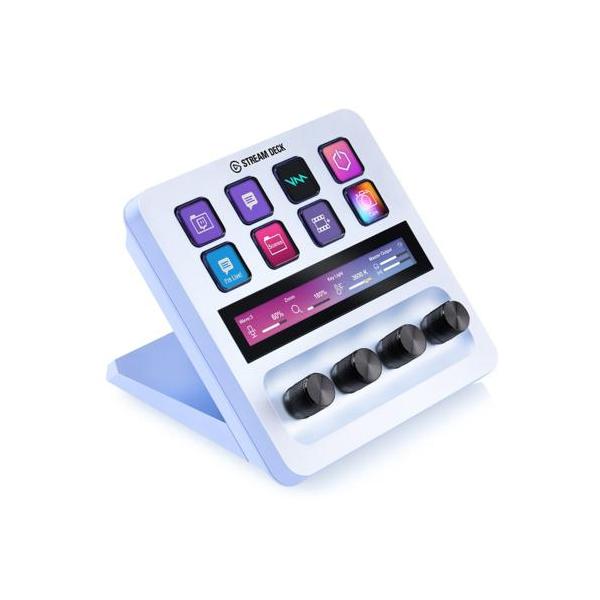 【発売日：2023年05月19日】■Stream Deck + は、セットアップのさまざまな機能の操作を可能にする、驚異のパワーを提供します。■タップする、回す、タッチする■200以上ものすぐに使えるプラグインをインストールしたり、キーボー...
