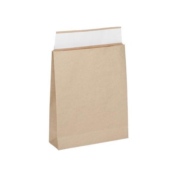 【代引不可商品】仕入先よりお客様宅へ直送手配いたします商品です。そのため代引きは対応致しかねます。お買得な未晒クラフト紙の宅配袋。