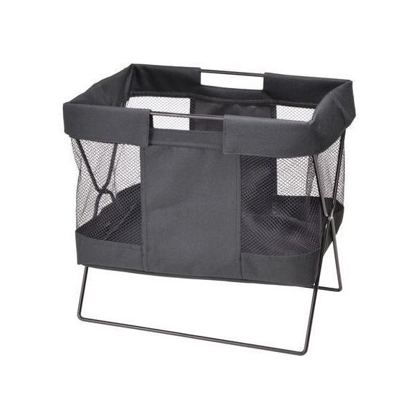 【代引不可商品】仕入先よりお客様宅へ直送手配いたします商品です。そのため代引きは対応致しかねます。幅広いシーンに合うシンプルなメッシュバスケット。折りたたみも可能。