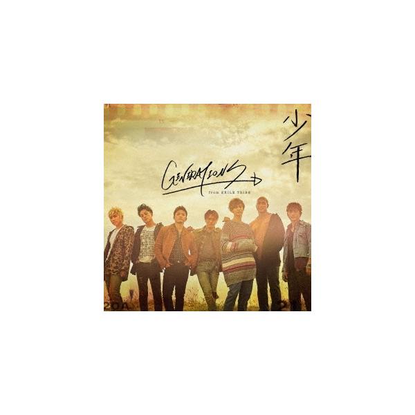 【発売日：2018年10月31日】GENERATIONS from EXILE TRIBE「少年」(DVD付）DISC-1:CD1.少年2.回転3.少年(Instrumental)4.回転(Instrumental)Special Bonu...