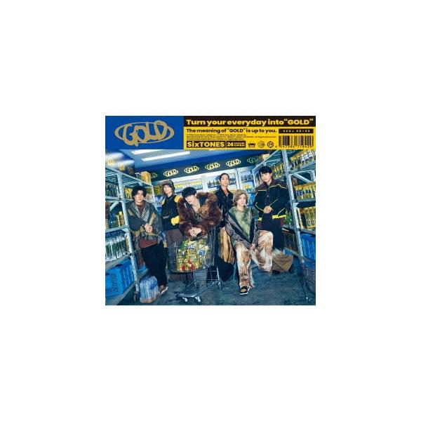 【発売日：2025年01月15日】SixTONES「GOLD」(初回A DVD付)+オリジナルゴールドカードDISC１CD1. Golden2. THE BALLERS3. GONG4. PUNK STAR5. Fiesta6. Under...