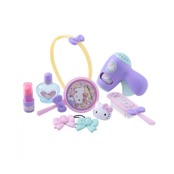 ヘアメイクセットでたのしくおめかし！くるくるまわるドライヤーやくしを使ってかわいくおめかししましょう。発売日 : 2023年04月01日定価 : 1320円JANコード : 4902923153930商品番号 : 194225