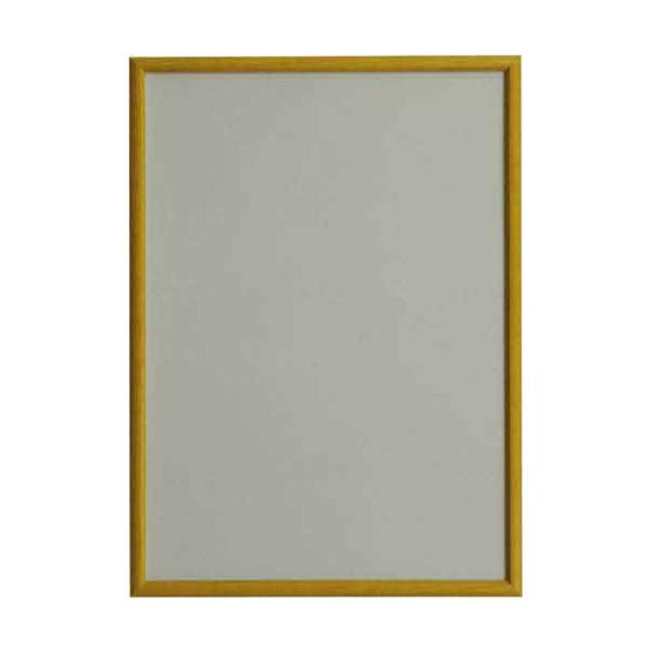 シックで上品な印象、温もりが優しい天然木製フレーム。工具不要でセットが簡単な裏入れ式タイプです。