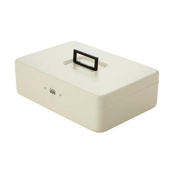 スチール製安心保管ボックス!ダイヤル錠とセキュリティワイヤー付きで大事な物を保管。A4サイズ対応。