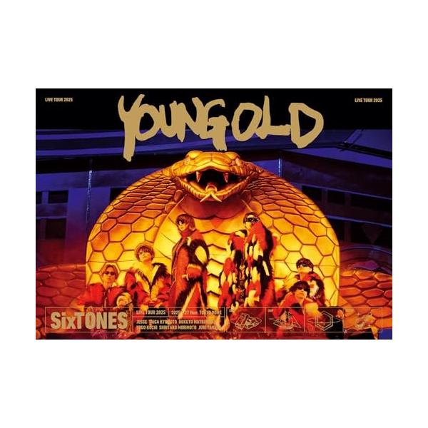 【発売日：2025年10月29日】SixTONES (ストーンズ すとーんず)2025年10月29日 発売DVD:11.Golden2.PUNK STAR3.Waves Crash4.DON-DON-DON5.Dance All Night...