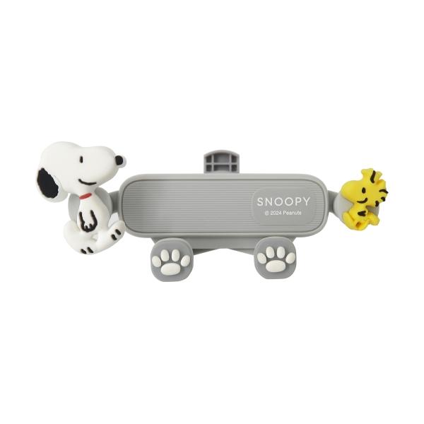 スヌーピー&amp;ウッドストックのモチーフが可愛い!車用スマホホルダー♪定価 : 1650円JANコード : 4589899049193商品番号 : SN3283キャラクターグッズ PEANUTS SNOOPY スマホ関連 便利グッズ カ...