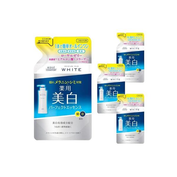 KOSE コーセーコスメポートモイスチュアマイルド ホワイト パーフェクトエッセンス　つめかえ