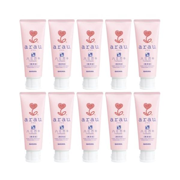 サラヤ arau. アラウ せっけんハミガキ