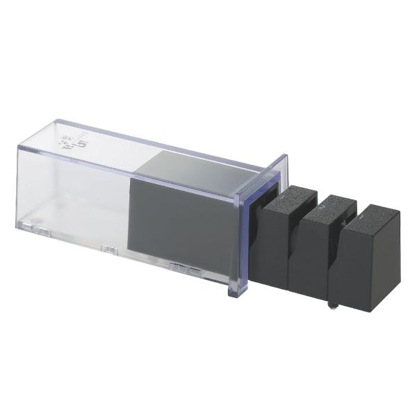 ・サイズ:11.7×4.5×5cm・性質の違う3種類の砥石が1本についており、これらを順番に使うことで、切れ味が落ちてしまった包丁の切れ味を簡単に蘇らせることができます。・しかし、切れ味が落ちてしまった包丁の砥ぎや、本当の切れ味を求めようと...