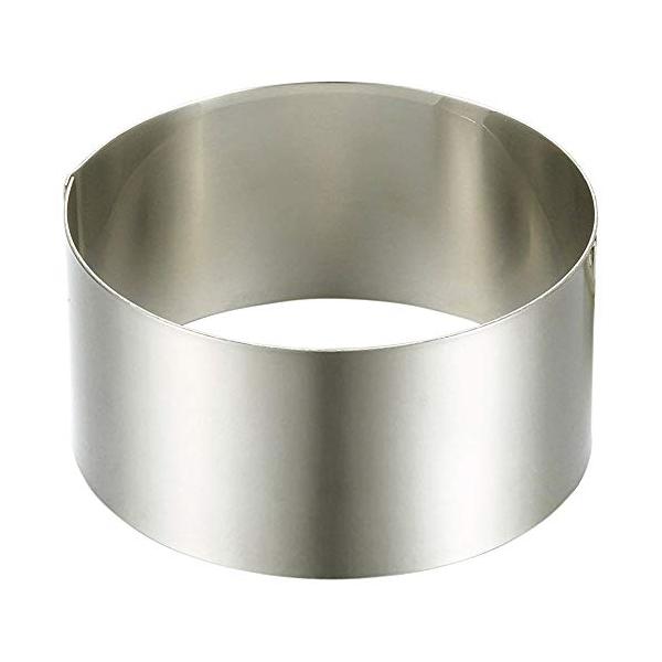 ・【かんたん! すぐできる! オリジナルスイーツをつくろう!】・スイーツづくりにもお料理にもいろいろ使えるセルクル型!・きれいな形に仕上がる便利なセルクル型・サイズ:9.1×9.1×4.5cm・素材・材質:18-8ステンレススチール・生産国:中国