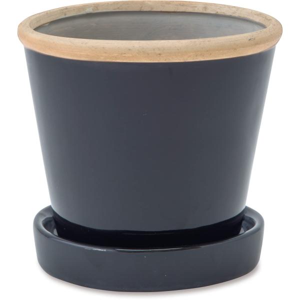 ・サイズ：Φ13.5×H13cm・素材：セラミック・生産国：中国・底穴有