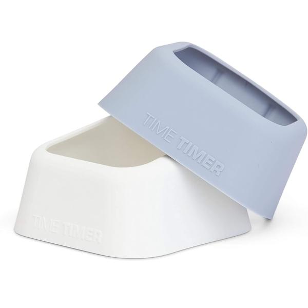 ・オリジナルのTIME TIMER(タイムタイマー)【正規品】TIME TIMER MOD Home Editionの専用カバーです。・2色セット : コットンホワイト &amp; ペールグレー・素材 : ソフトシリコン・本体サイズ : 約...