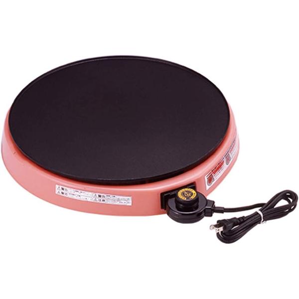 届いてすぐにクレープ作りが出来るクレープ作りに必要な道具がフルセットです。お子様や家族と一緒に、アナタだけのオリジナルクレープづくりにチャレンジ！・外径36cm、内径35.5cmの大型プレートで作業しやすく、熱容量が大きくふっくら焼けます。...