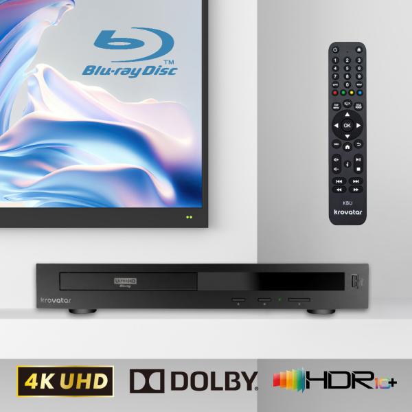 【発売日：2026年07月06日】4K UHD Blu-ray、Dolby Vision、HDR10+、HDRに対応した据え置き型ブルーレイプレーヤーです。映画やライブ映像を高精細な映像で楽しめます。UHD Blu-ray、Blu-ray、...