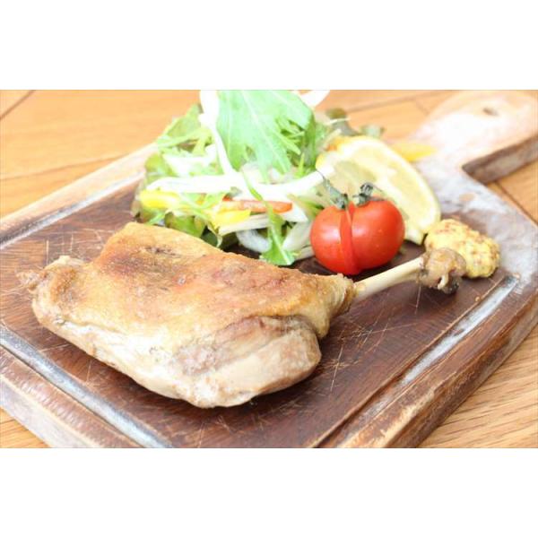 商品内容・合鴨もも肉のコンフィ×1※料理の写真はイメージです。付け合わせは商品には含まれません。【アレルギー情報】無し