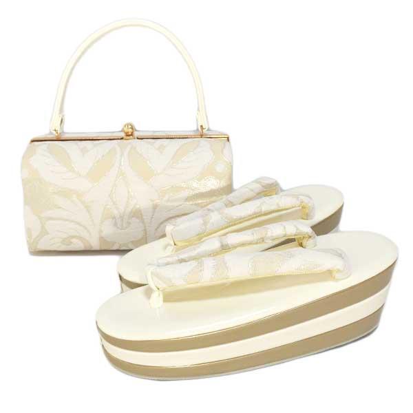 ♪　振袖用 京都 西陣織 帯地使用         最高級 草履バッグセット 　新品　♪装いのポイントとして重要な小物のお洒落振袖姿をより美しく印象付けてくれる素敵な商品です。今シーズン・来シーズンの振袖にぜひいかがでしょうか・・・【　バッ...