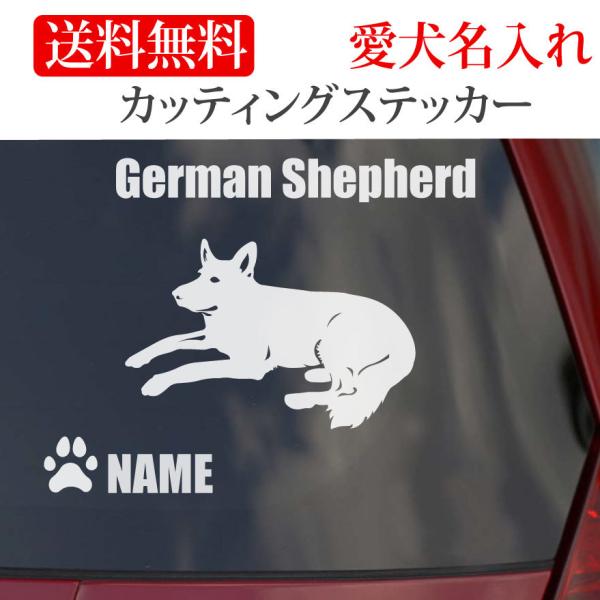 シェパードのステッカーは縦横どちらか大きいほうがＳは130mm　Ｍは150mm　Lは180mmです。シェパードのネームは英数半角で12文字以内です。 英数以外での犬のネームは粕取り前の切り文字になり、英数以外は６文字以内で一回り大きくなりま...