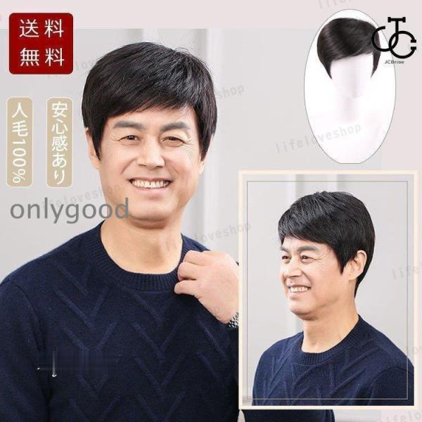 メンズウィッグ 自然 かつら フルウィッグ ショート 男性用 脱毛症対策 安い 人毛 ウィッグ カツラ イメチェン つむじ 軽量 自然黒 ナチュラル 短い 通気性 お父さん 鬘 普段使い 耐熱 お年寄り用 中年男性にも向け 着用簡単 中高年...