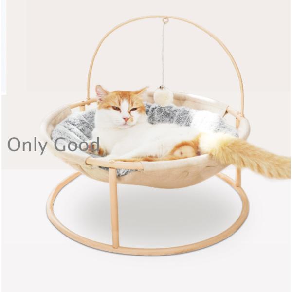 適用ペット：犬猫通用 (10kg以下適用)★全面的に分解して洗うことができる、オール季節適用ペットベット。★通気性の良い素材で空気の循環を促し、ペットに良い空間をご提供します★洗濯がもっと便利です、常に清潔で衛生的であること。※サイズ?重量...