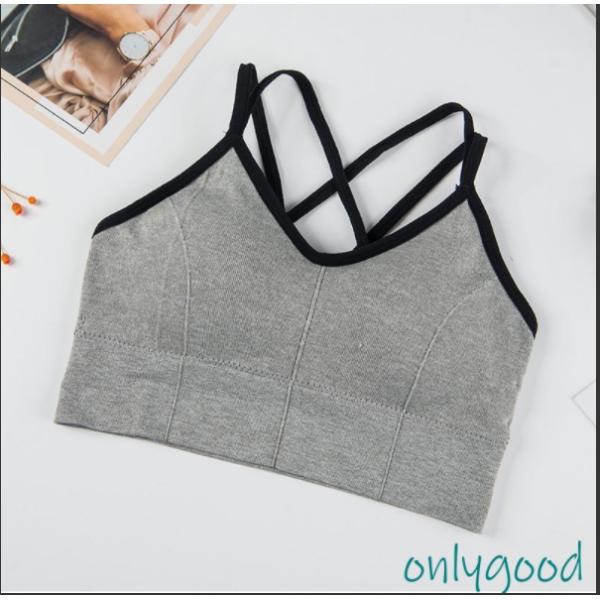 商品詳細：カラー：/ホワイト/グレー/ブラック/ダークブルー/イエロー/ピンク/グリーンサイズ：/フリーサイズ【商品説明】カップ付きキャミソール新登場！背中が大きく開いているので、暑い夏も涼しく着られ、ヨガ、事務などのインナーや、おうちでの...