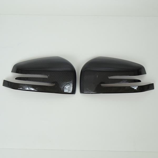 商品説明★新品、未使用カーボン調ミラーカバーになります。★適合年式：2010/11〜★適合車種：Rクラス　ｗ251　後期　★取り付け：両面テープにて貼り付け