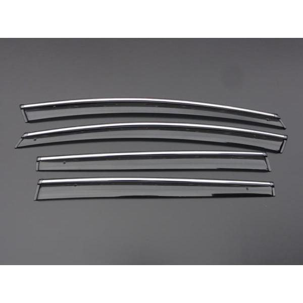 商品説明＞　大人気♪大定番♪最高品質♪最も純正に近い品質といっても過言ではありません♪新アイテム♪のプジョー　３００８用（2010年6月から2017年3月）メッキモール付きドアバイザー（ブラックスモーク）になります。オリジナルブランドＡＲＲ...