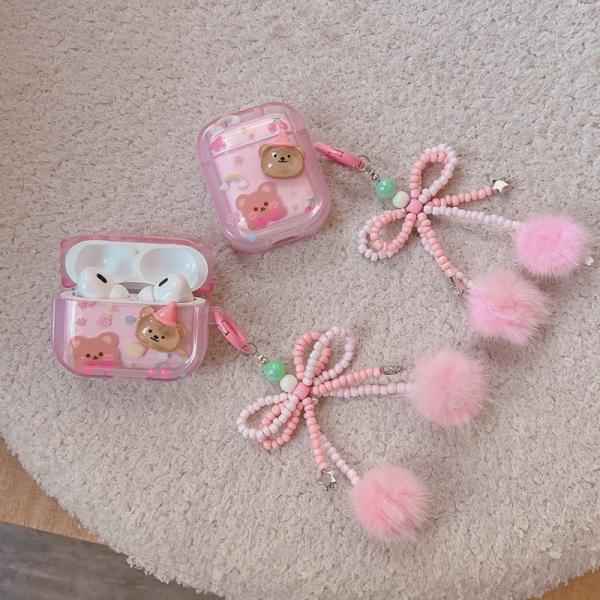 素材：シリコン対応機種：AirPods（第1/2世代)　AirPodsPro(第1/2世代)　AirPods(第3世代)※海外輸入品の為、キズ・汚れがある場合がございます。※商品画像はお客様のディスプレイ環境、設定及びブラウザにより、実物と...