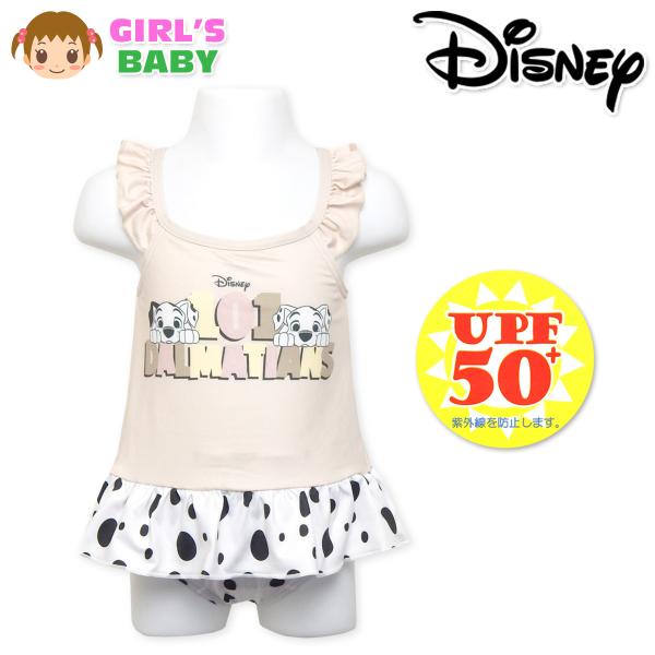 ●コメントダルメシアン柄が可愛らしい101匹わんちゃんワンピース水着☆紫外線からお肌を守るUVカット、縦横に伸びる2WAYストレッチでとっても動きやすく着心地抜群◎着替えが楽ちんなパンツ一体型デザインです。●特 長・Disney(ディズニー...